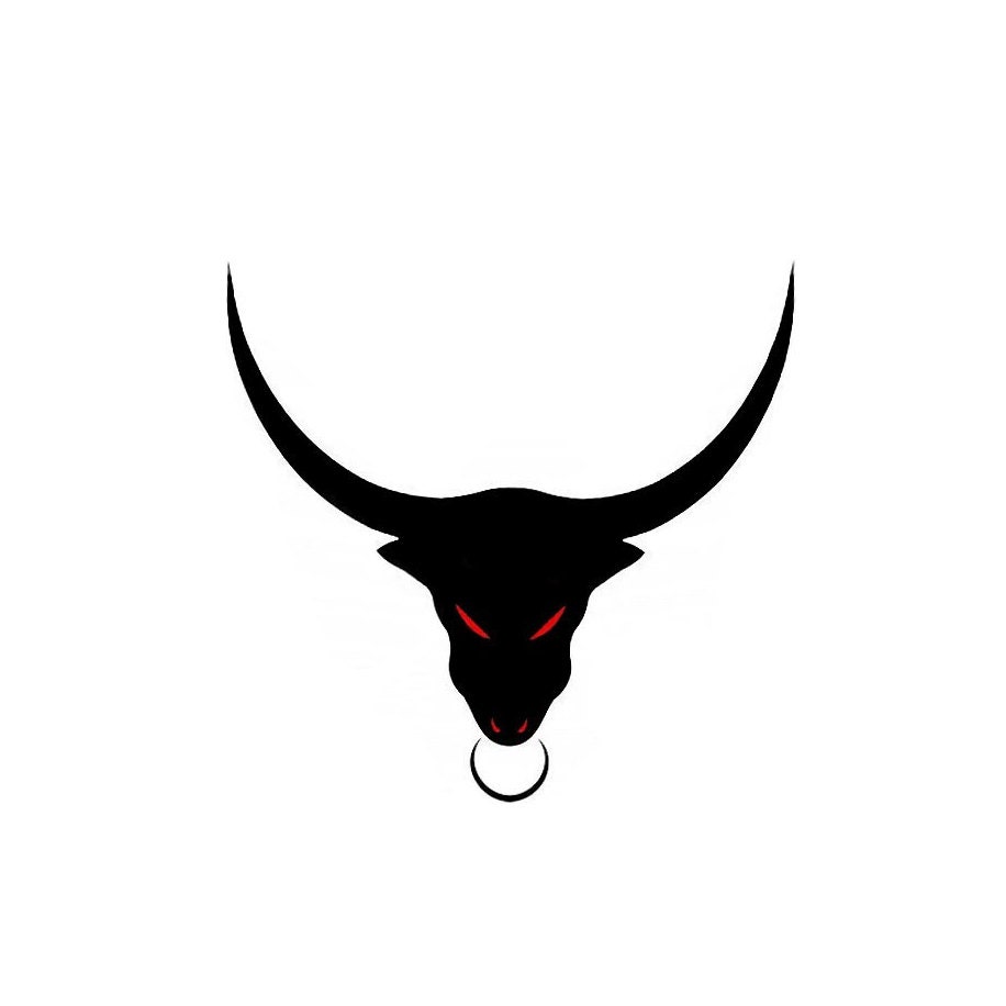 Bull Temporary Tattoo - Etsy