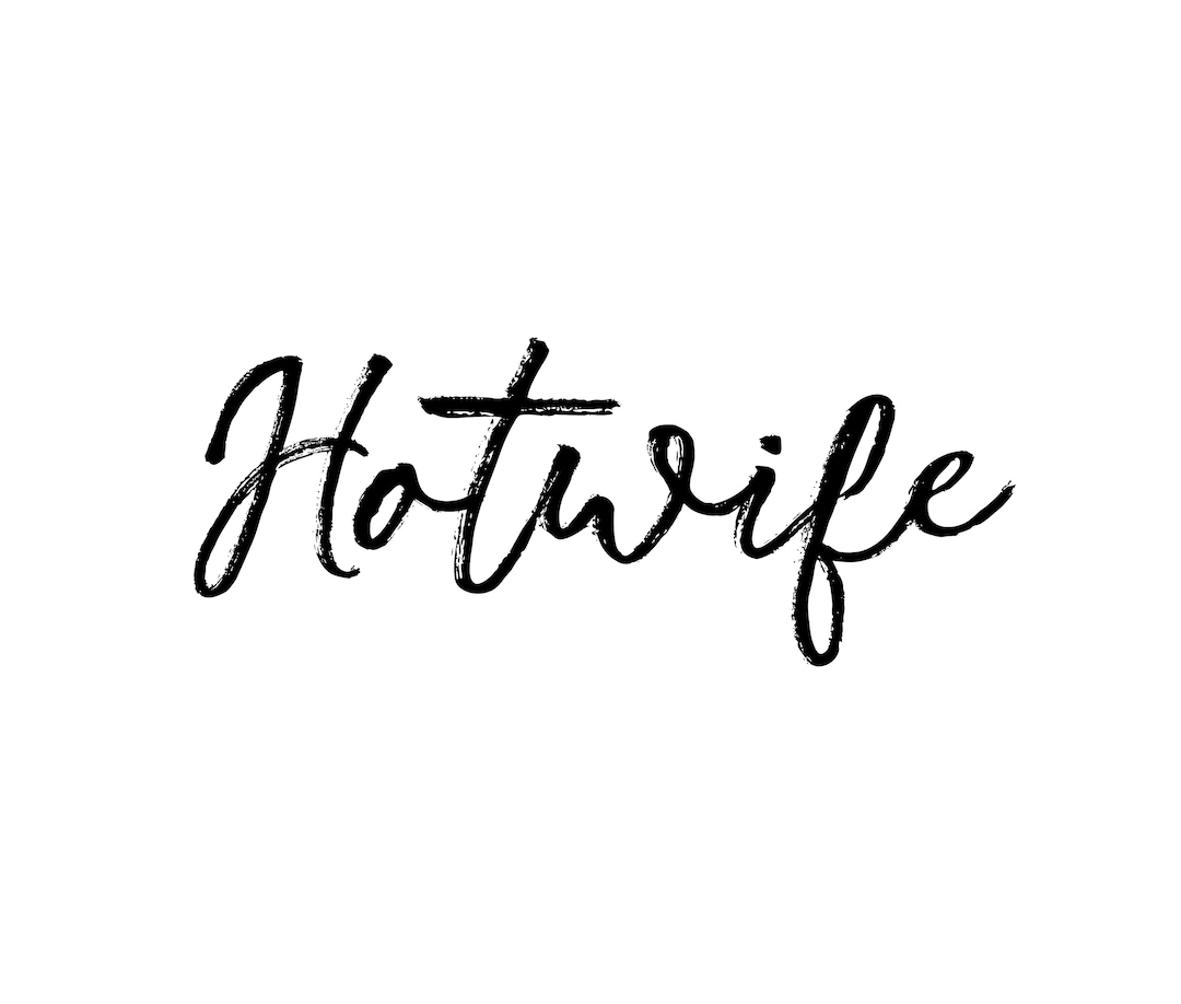 Hotwife Temporary Tattoo (sharpie/texta Style) - Etsy