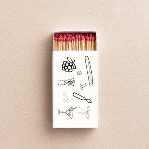 Customizable Matchbox Design, Matchbox Template, Personalized Matches ...