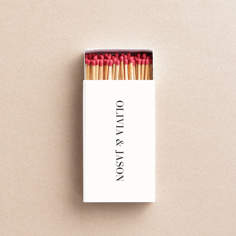 Customizable Matchbox Design, Matchbox Template, Personalized Matches ...