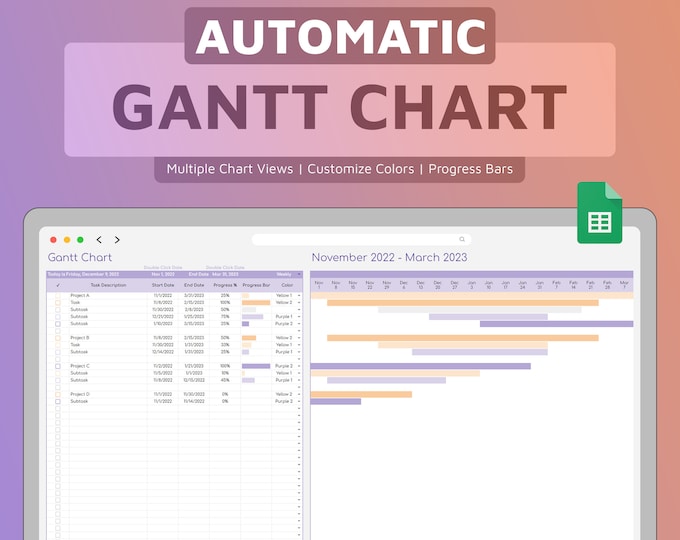 Kanban Board Excel Template | Task Tracker | Project Management | Gantt ...