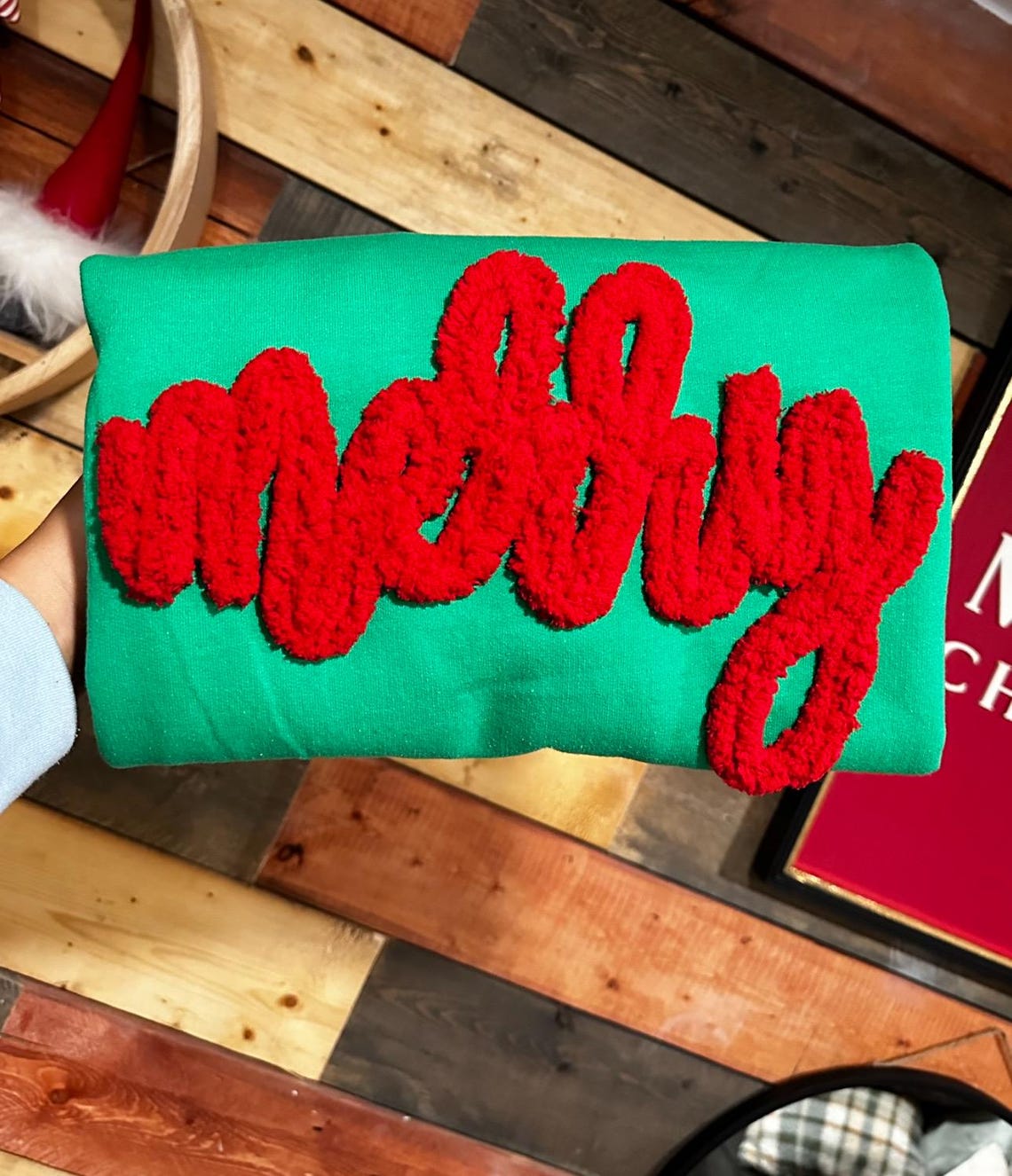 Yarn Merry Sweatshirt - Etsy