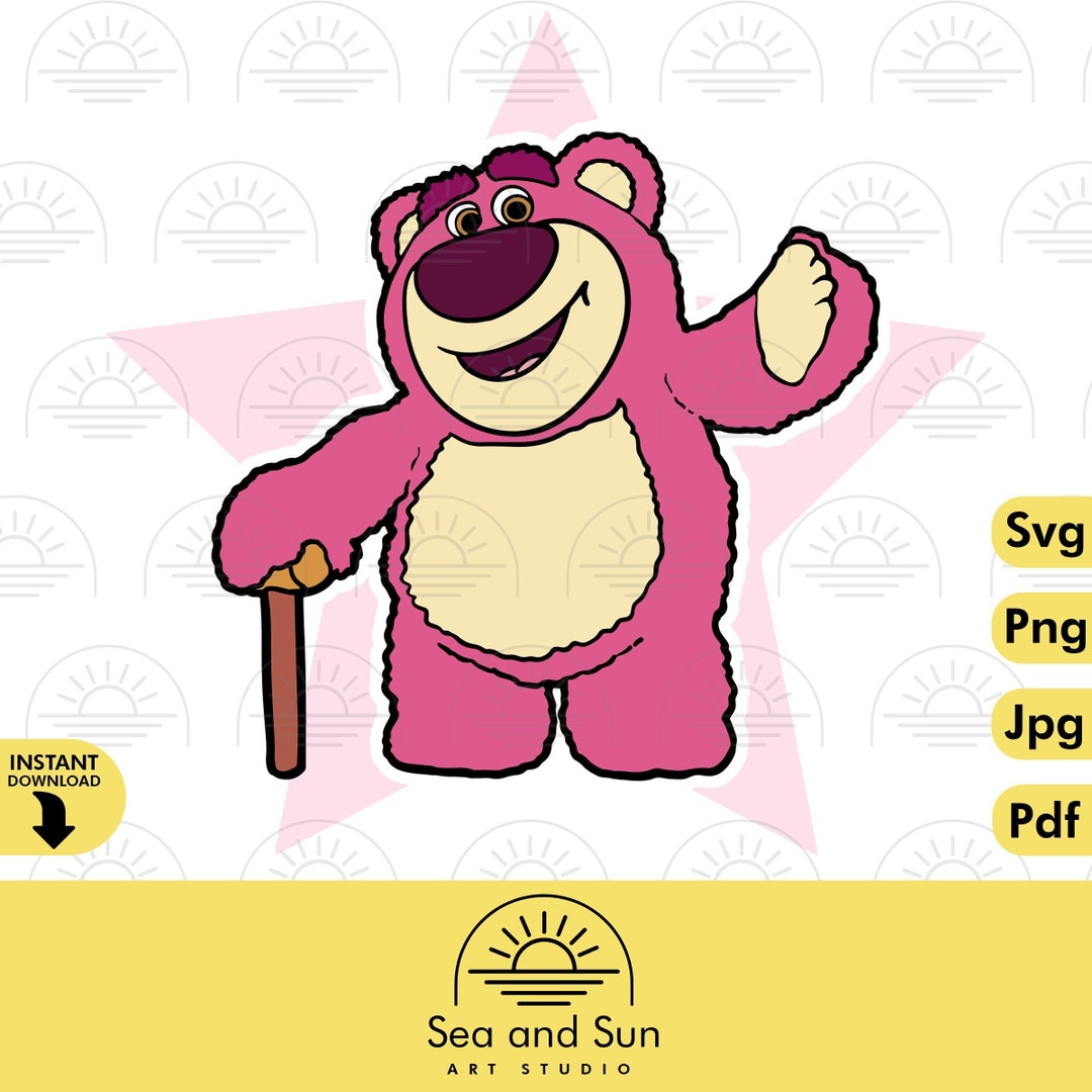 Vector Lotso Toy Story Svg Lotso Disneyland Ears Svg Png Toy - Etsy