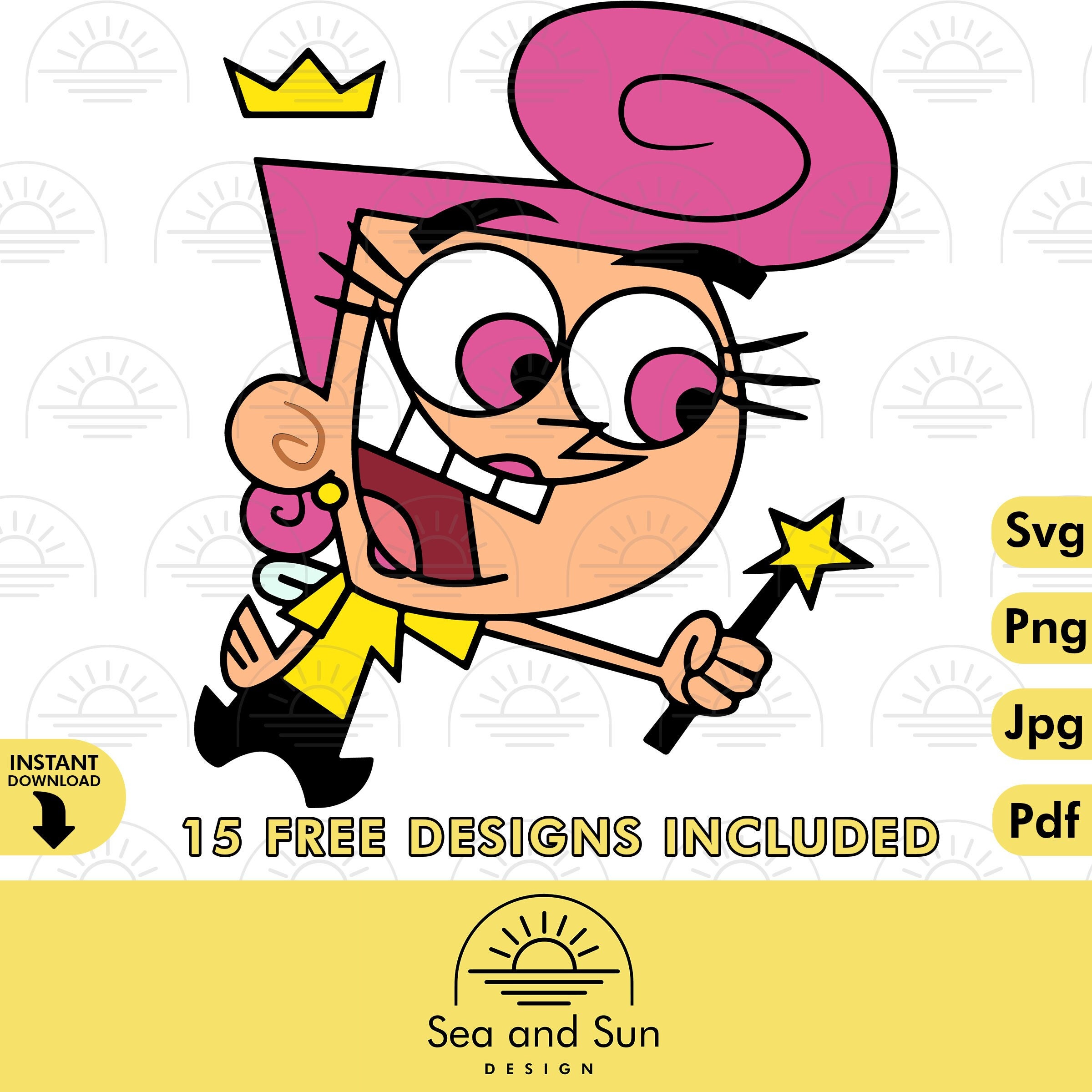 Cosmo And Wanda Coloring Pages