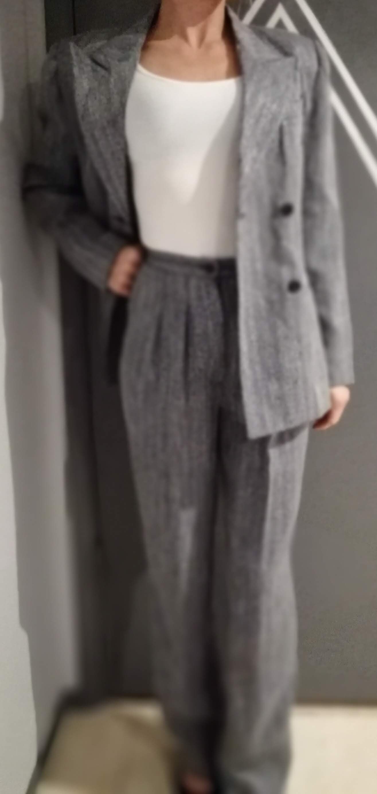 90's Lady-boss Power Suit - Etsy