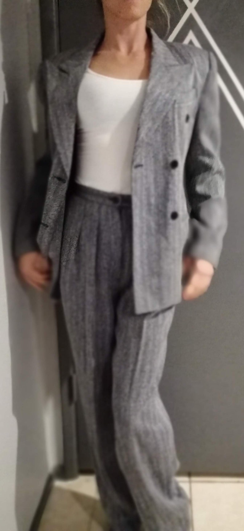 90's Lady-boss Power Suit - Etsy