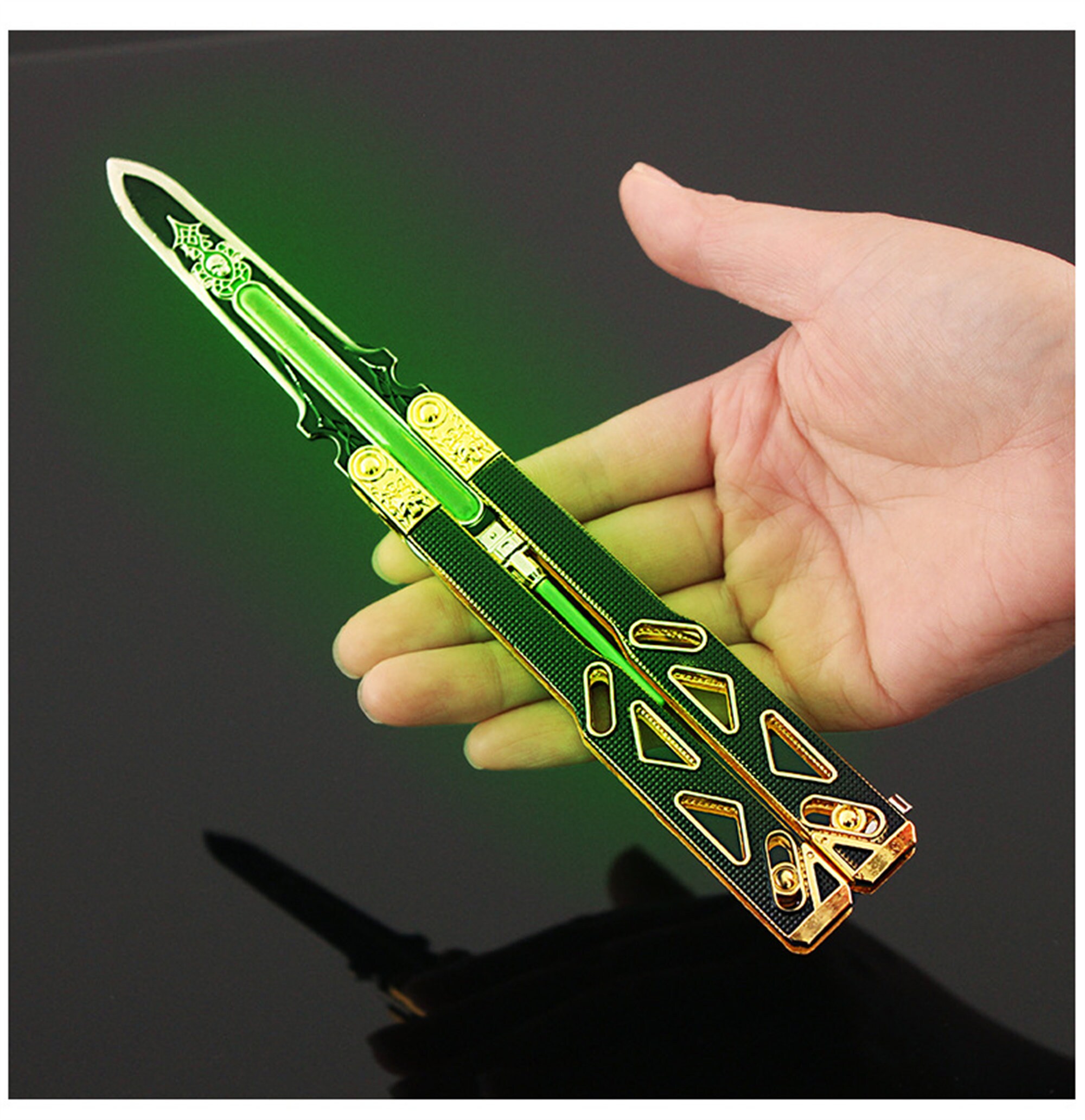 Apex Legends Octane Heirloom Alloy Butterfly Knife Fluorescent - Etsy