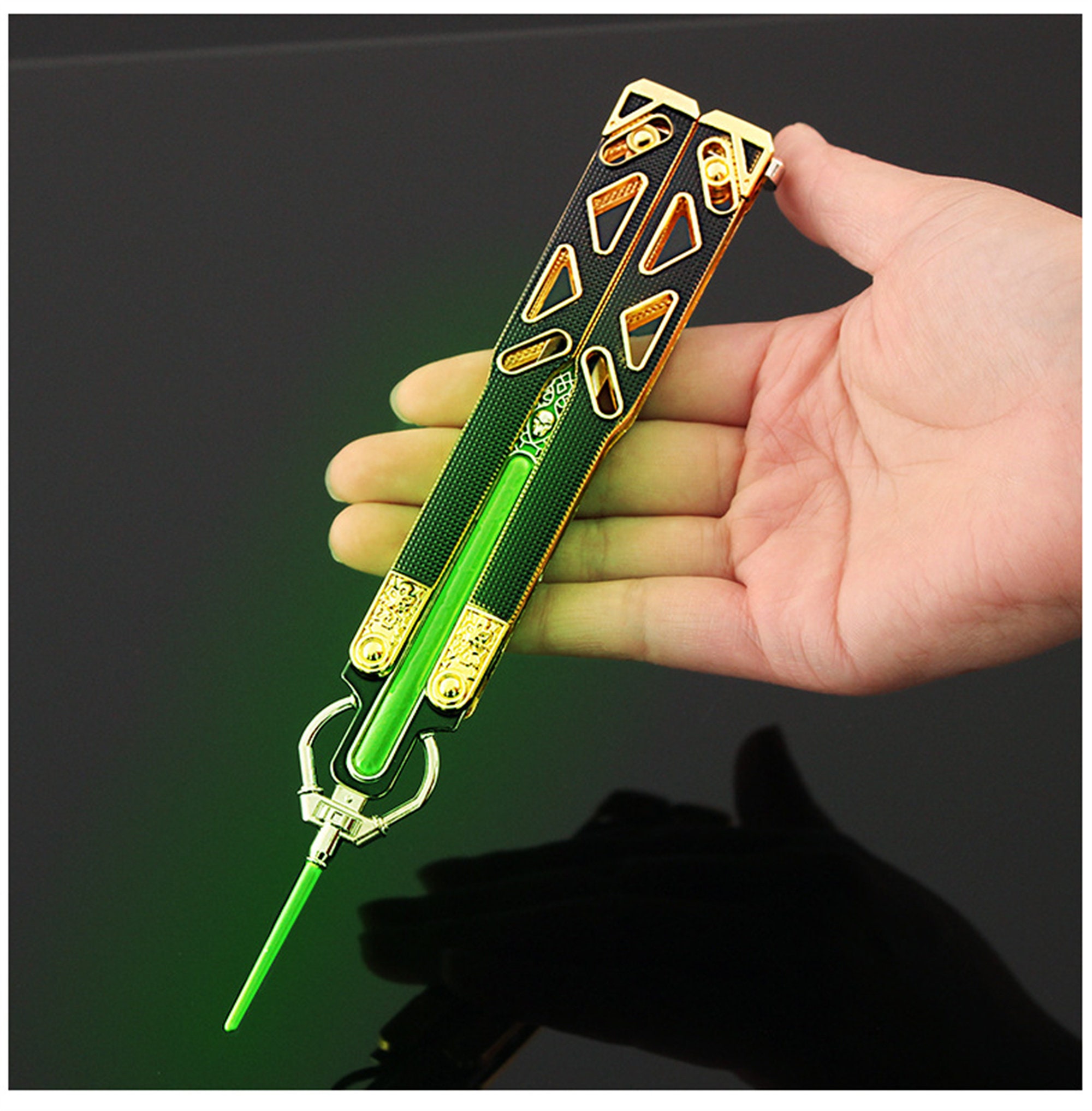 Apex Legends Octane Heirloom Alloy Butterfly Knife Fluorescent - Etsy