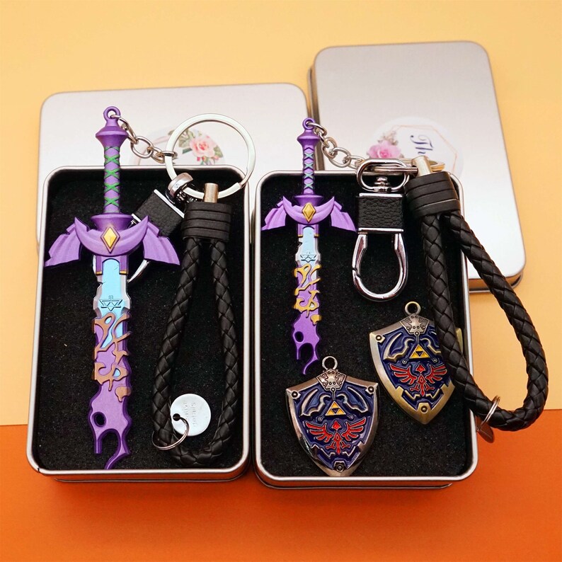 Kingdom Tears Keychain Cosplay Decay Master Sword Metal Car - Etsy ...
