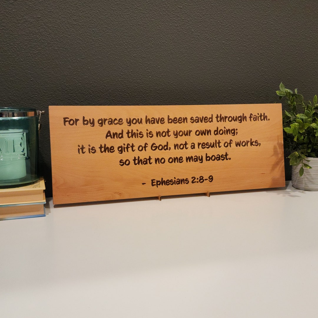 Custom Bible Verse Wood Sign 24 X 9 - Etsy