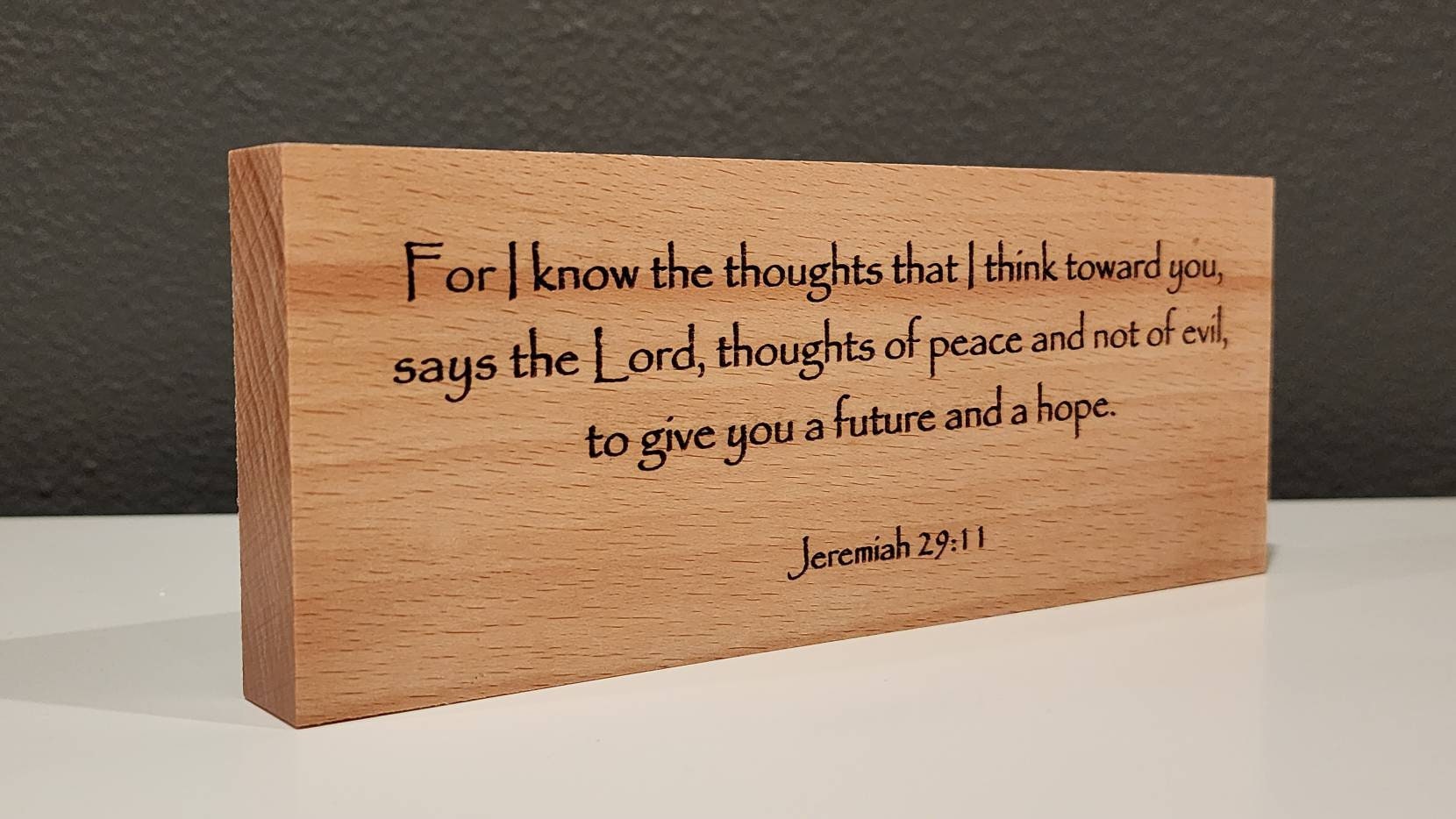 Custom Bible Verse Wood Sign - Etsy