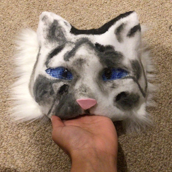 Therian Mask Grey - Etsy