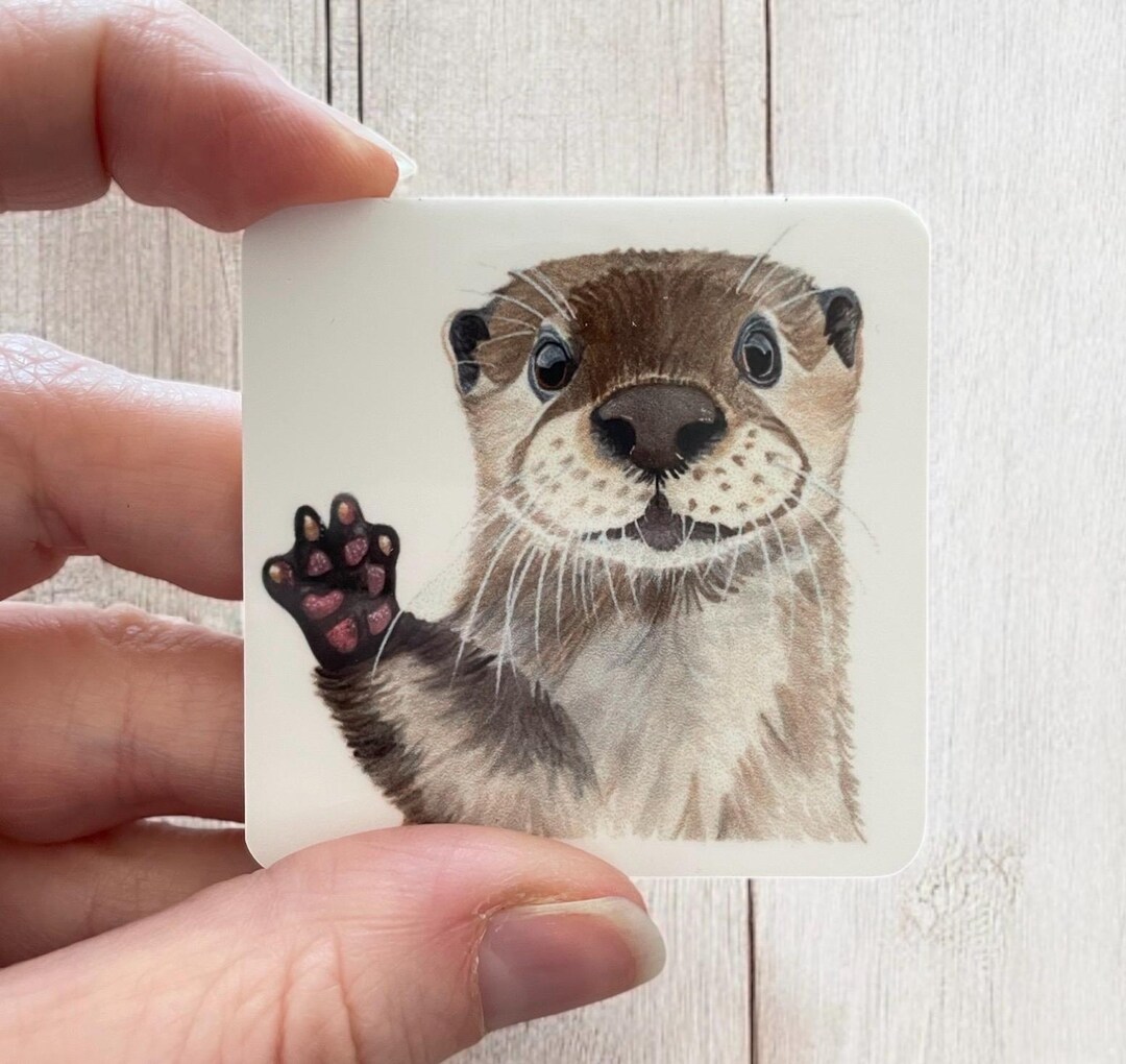 Otter Fridge Magnet, Otter Gifts, Otter Birthday Gifts, Cute Otter ...