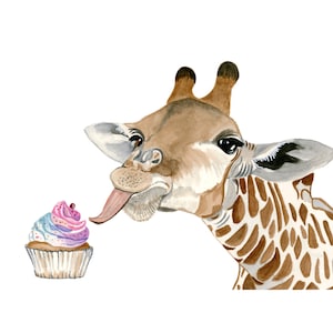 Giraffe Birthday Card Giraffe Card Birthday Cards Birthday - Etsy