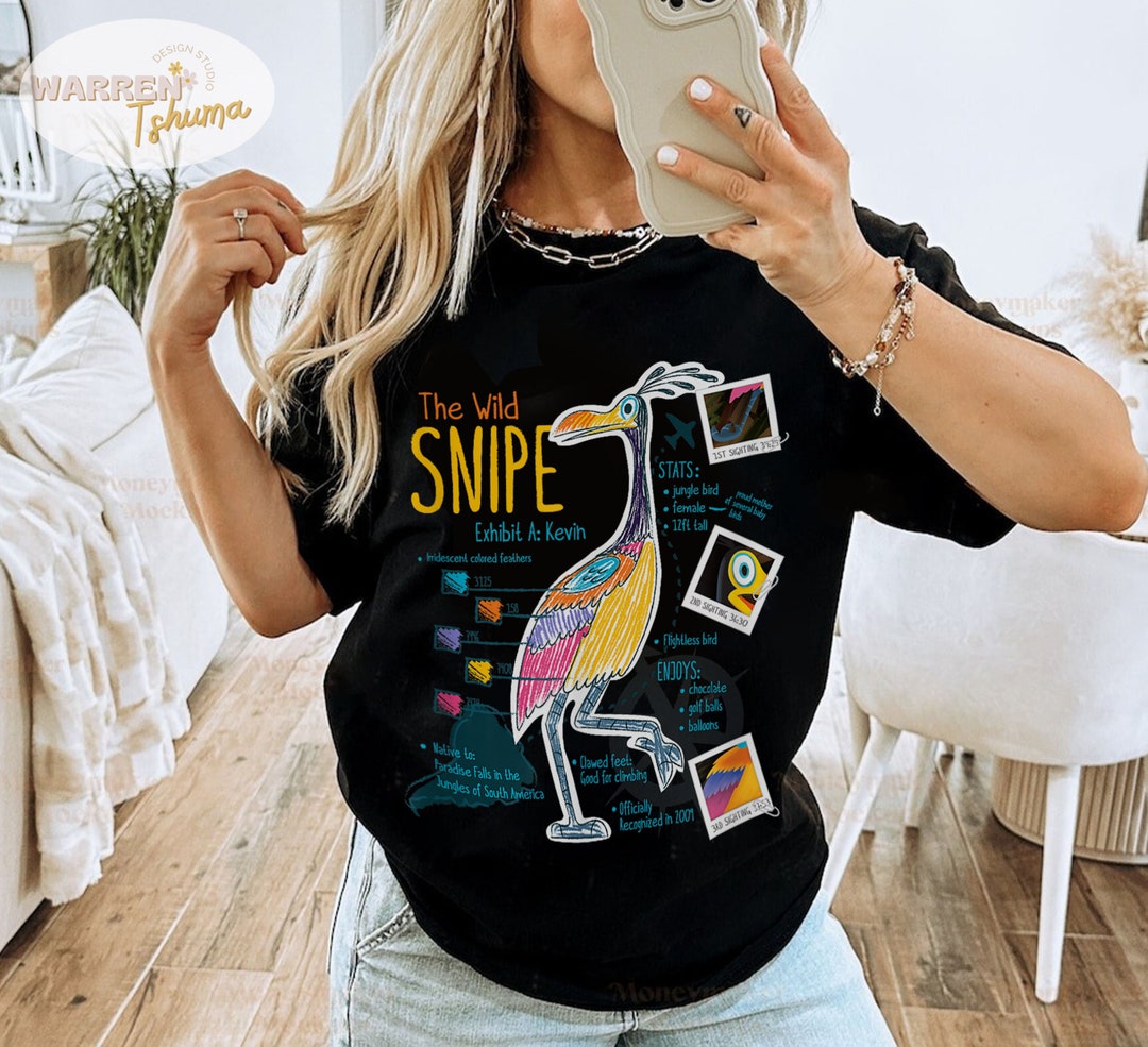 Disney up Kevin the Wild Snipe T-shirt, Disney up T-shirt, Pixar up ...