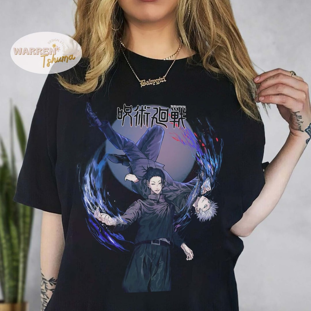 Geto Gojo Satoru T-shirt,geto Suguru JJK Shirt, Gojo Satoru Shirt ...