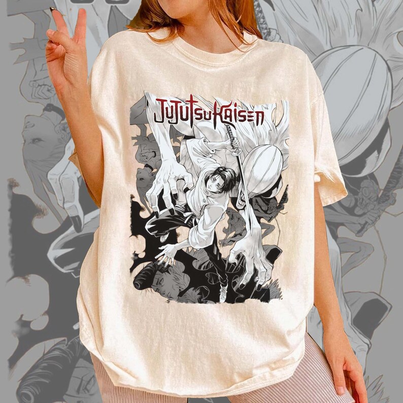 Okkotsu Yuta Shirt, Yuta Rika JJK Tshirt, Satoru Yuji Itadori Tee, JJK ...