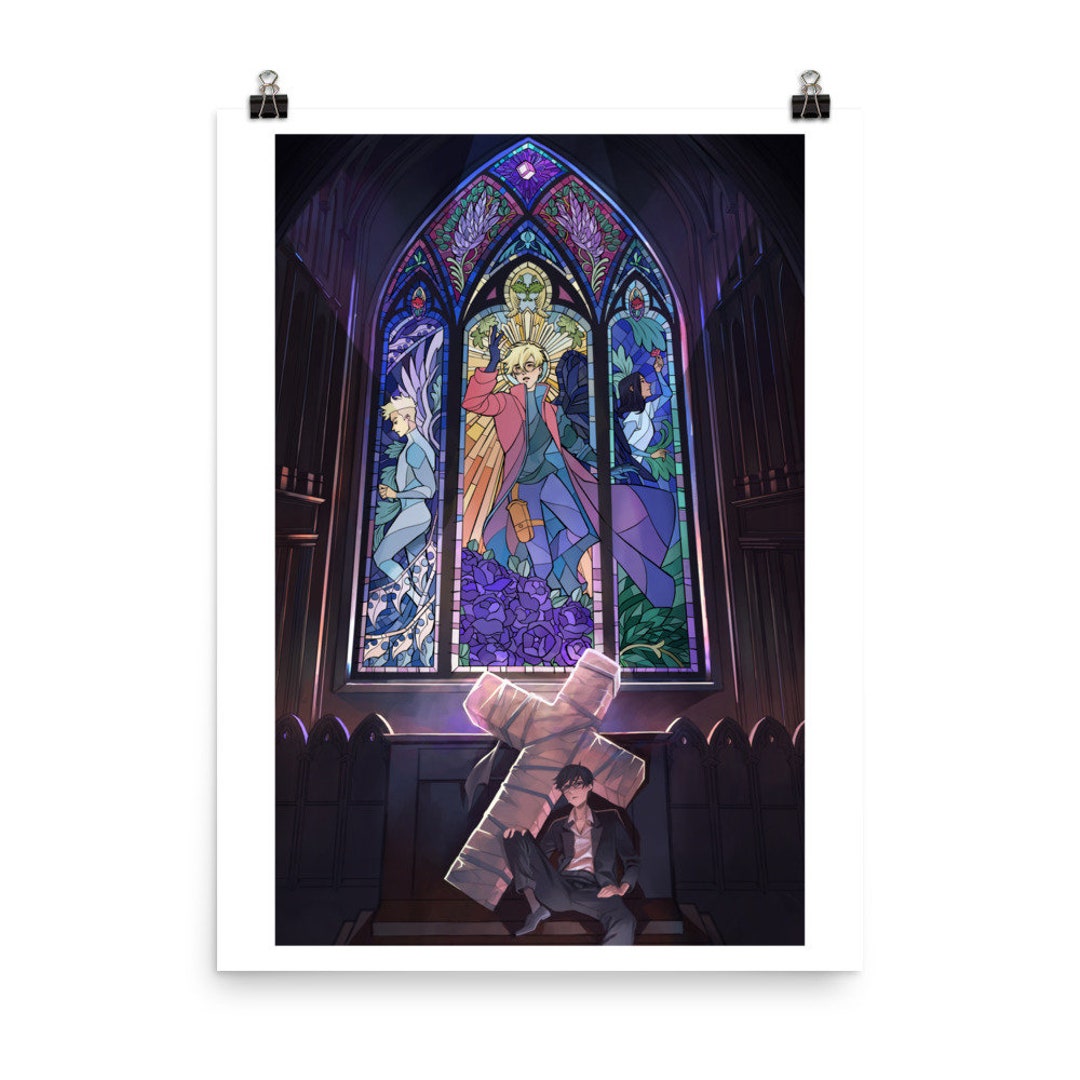 Trigun Church Print | Trigun Stampede | Anime Art Print | Vash the ...