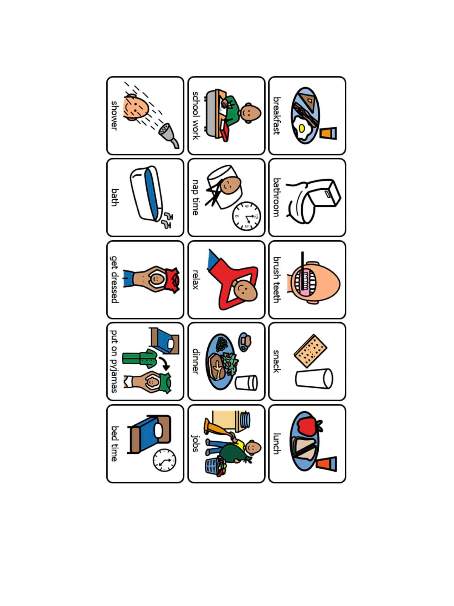 Toy Story Visual Schedule - Etsy
