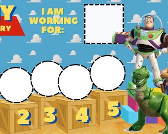 Toy Story Token Board - Etsy