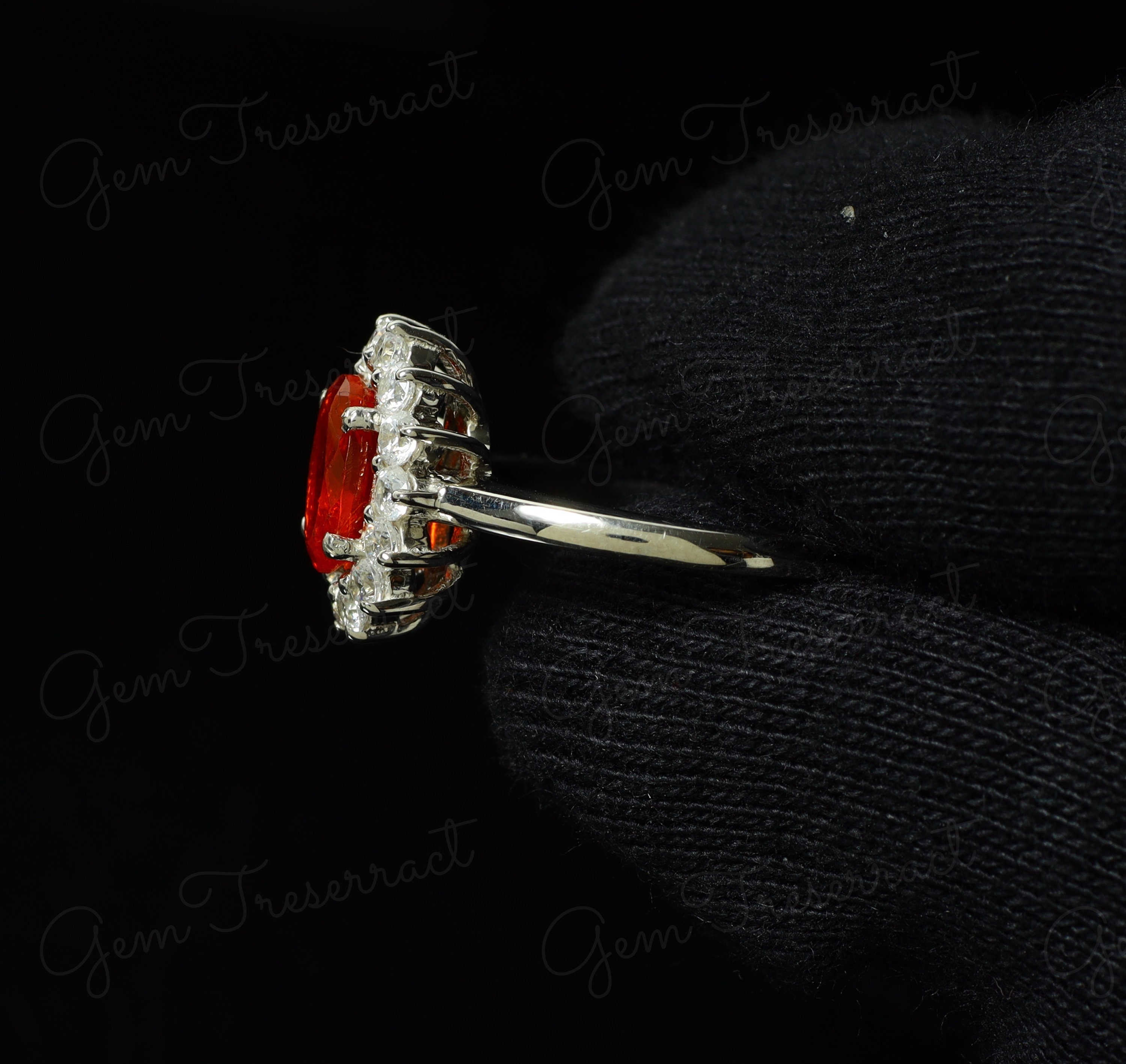 Mexican Fire Opal Stone Natural Mexican Fire Opal Certified 80+ Ct ...