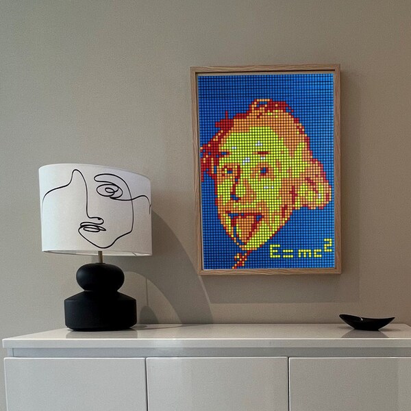 Rubik Cube Mosaic Art - Etsy