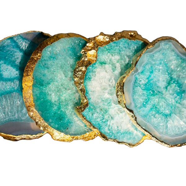 Turquoise Coasters - Etsy