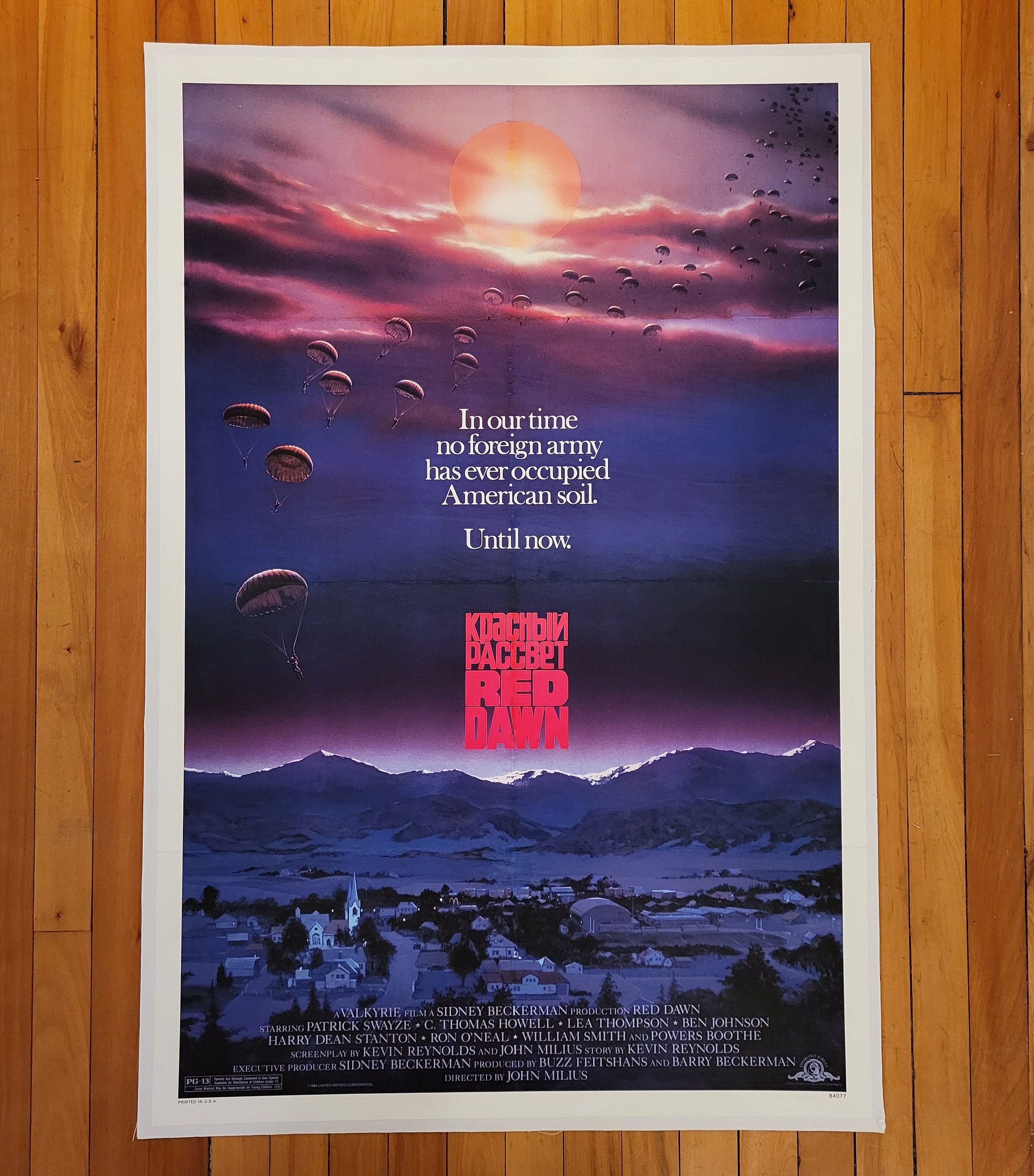 Red Dawn Movie Poster