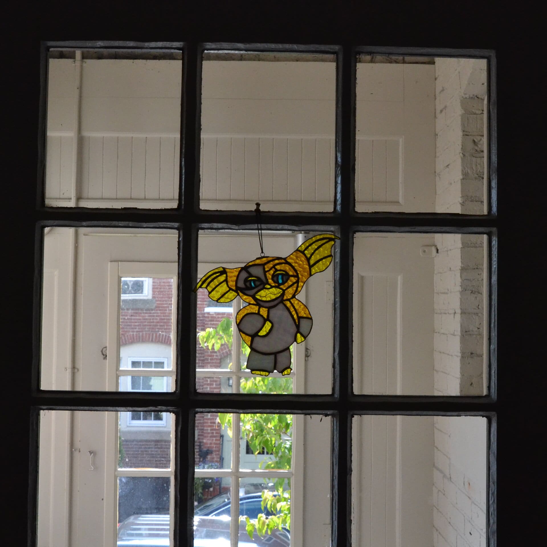 Stained Glass, GIZMO From Gremlins, Window Pannel, Sun Catcher 8"x8 ...