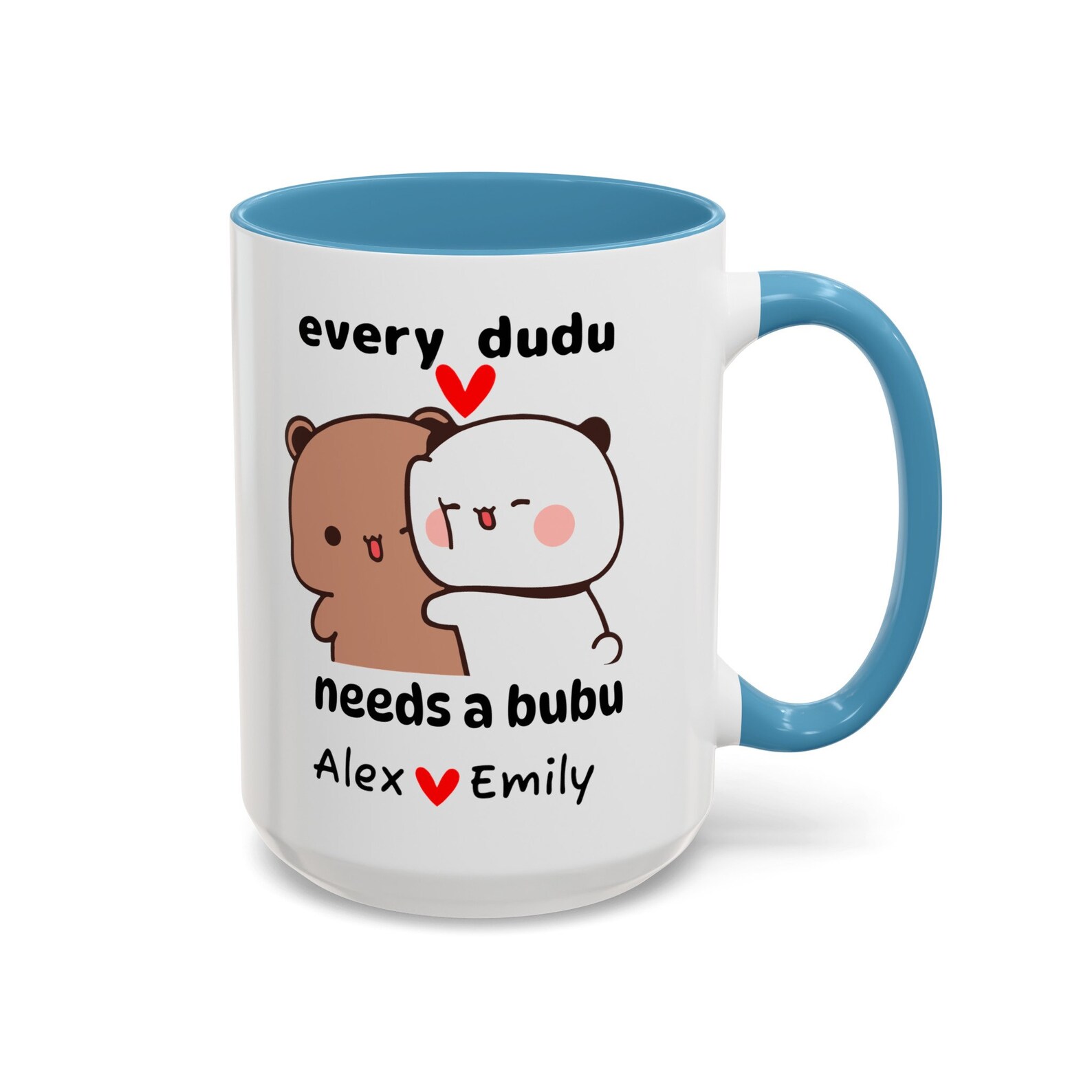 Custom Bubu Dudu Mug - Personalized Panda Bear Mug,cute Gift |bubu Dudu ...