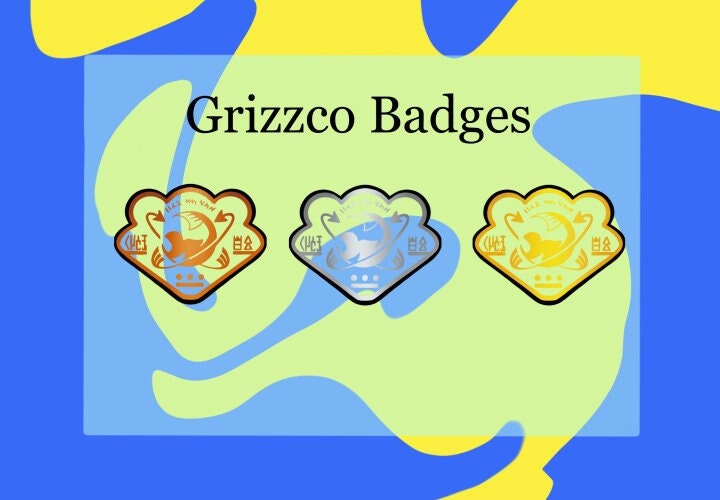 Grizzco Emblem Twitch Badge / Emote Pack - Etsy