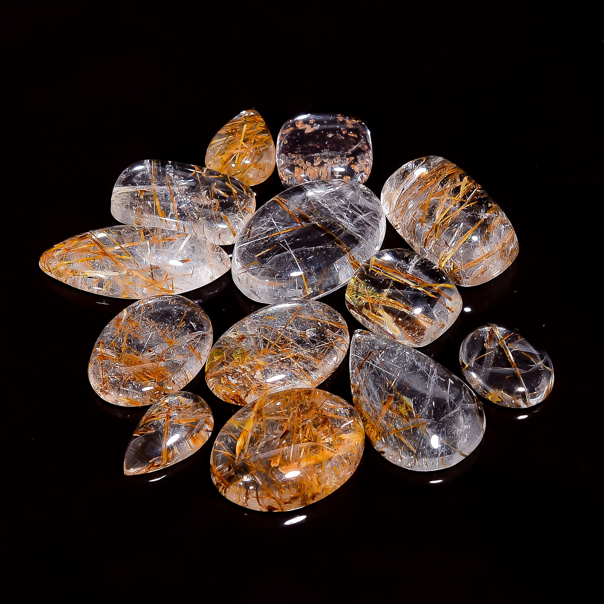 Stunning A One Quality 100% Natural Copper Rutile Quartz - Etsy