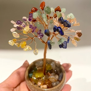 Natural Crystal Tree of Life - Choose Your Favorite Crystal for a One ...