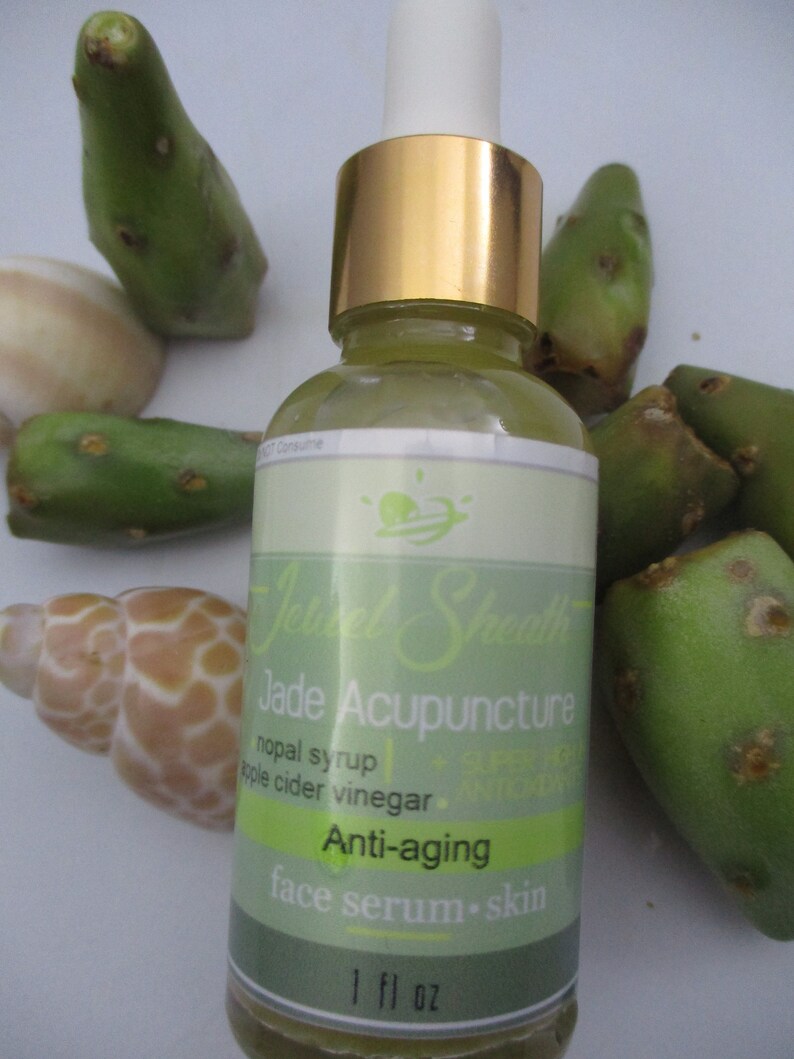 H30 Nopal Syrup Cactus Face Serum Jade Acupuncture - Etsy