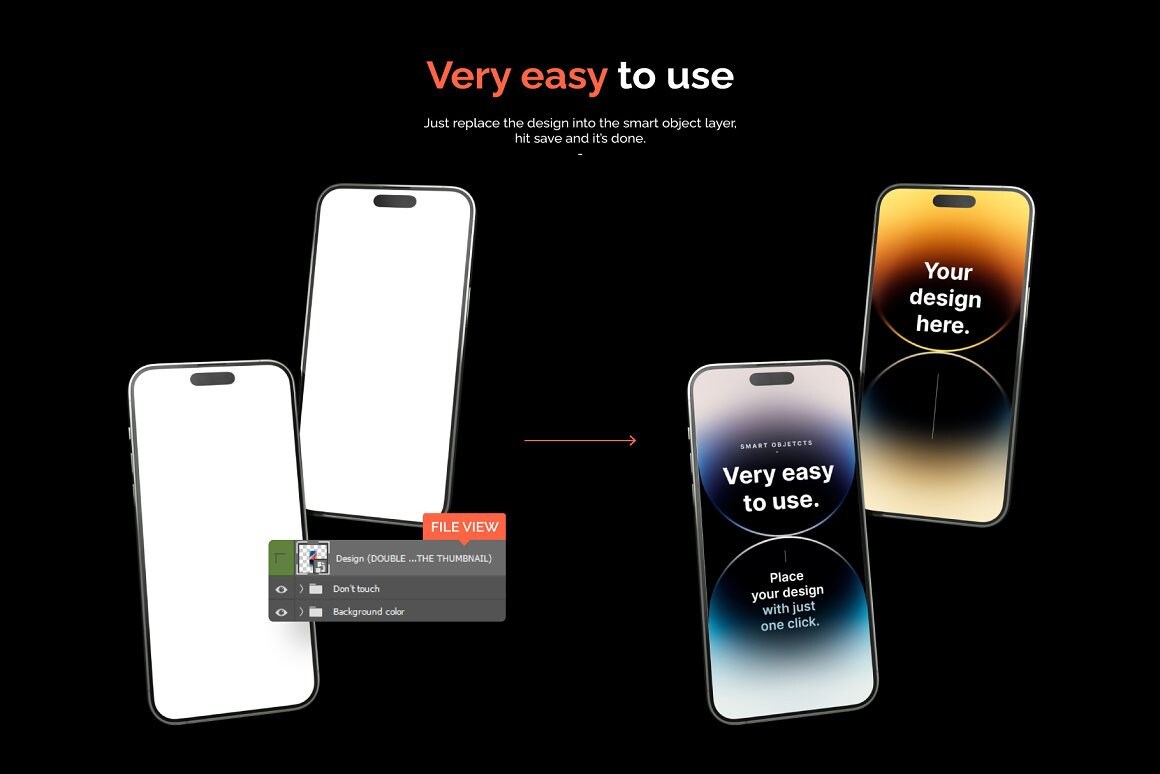 IPhone 14 PRO Animated Video Mockups - Etsy