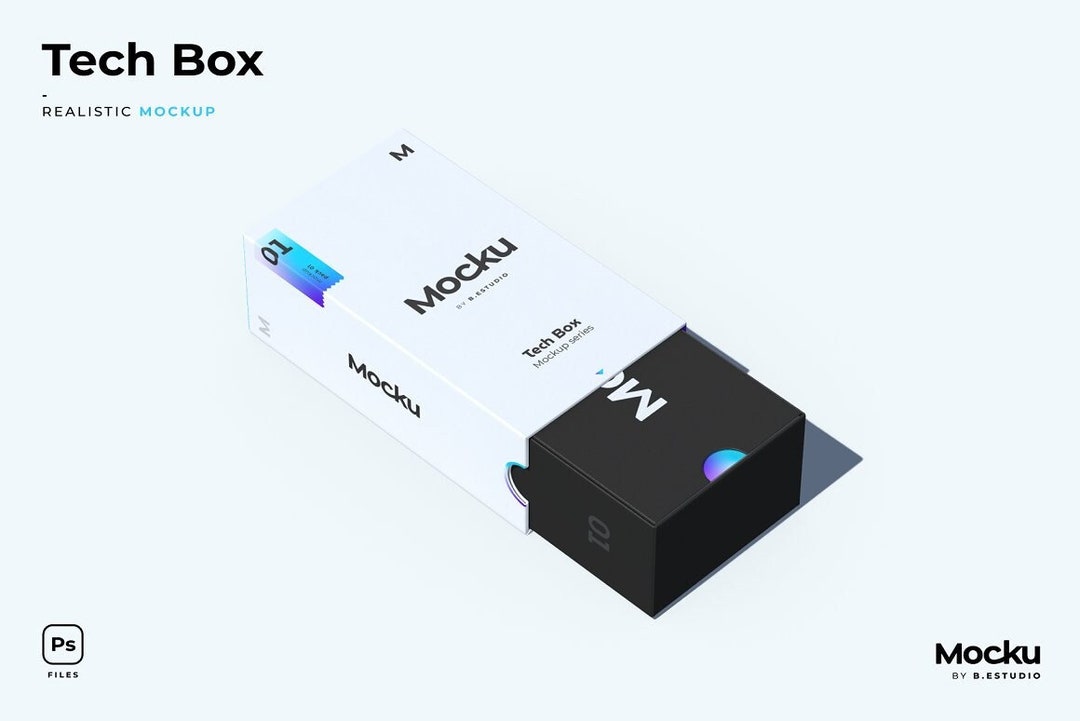 Tech Box Mockup Megapack - Etsy