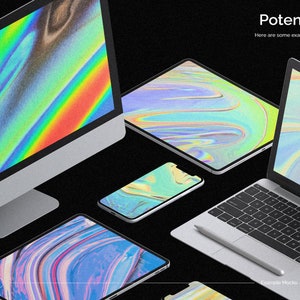 Holo Liquid Noise Textures | Mega Pack - Etsy