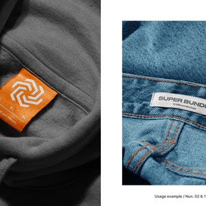 Clothing Tags Logo Mockups - Etsy