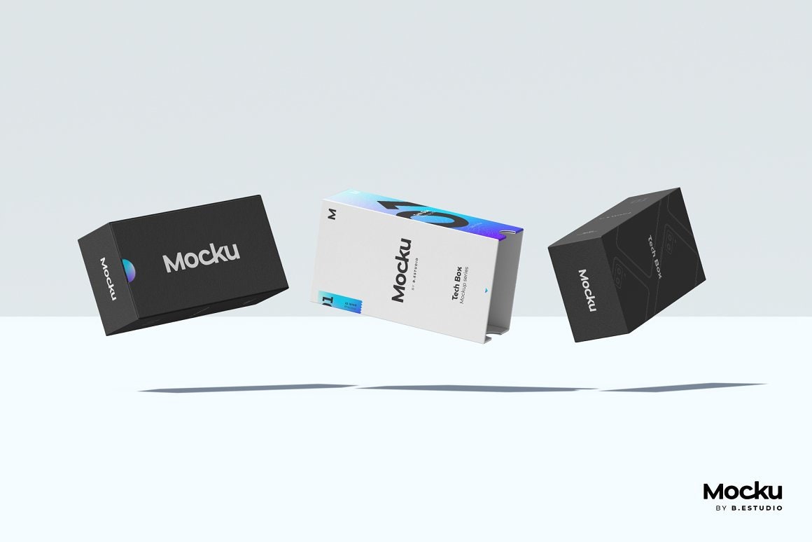 Tech Box Mockup Megapack - Etsy