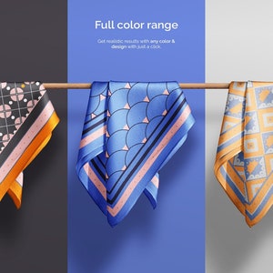 Scarf Mockup / Studio Series 02 - Etsy