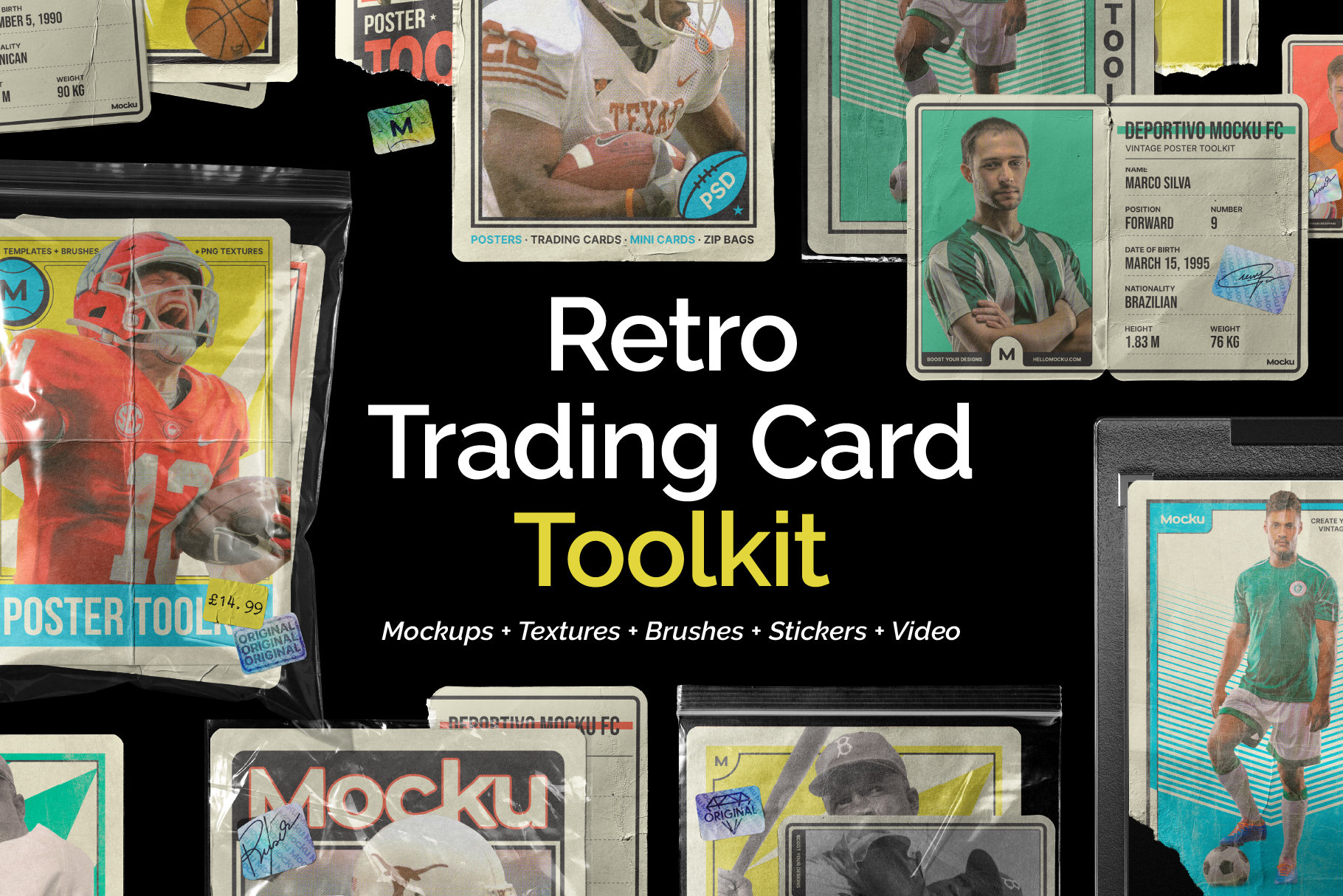 Retro Trading Card Toolkit - Etsy