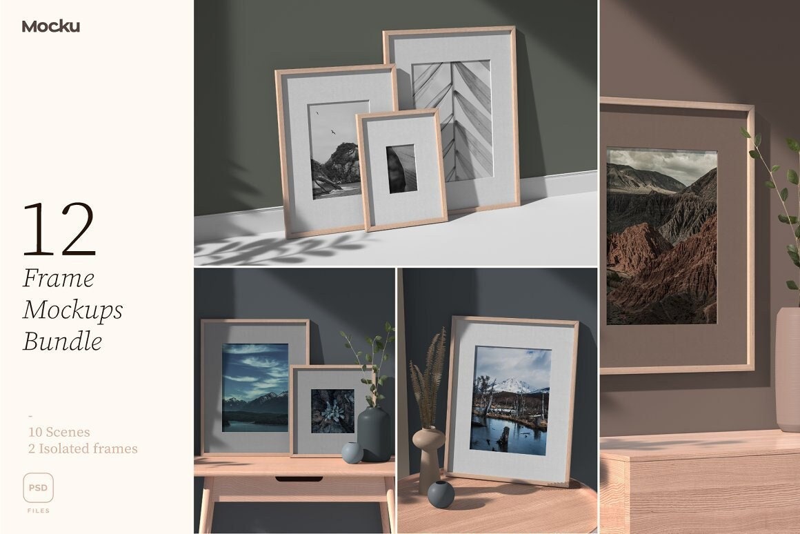 Frame Mockups - Etsy