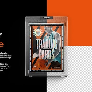 Trading Cards Mockups - Etsy