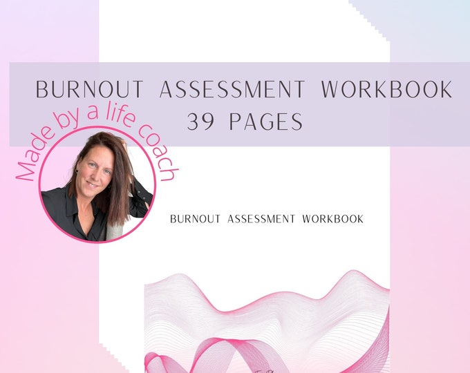 Burnout Assessment Workbook Burnout and Prevention Resource Pack ...