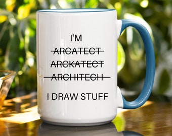 Architect Mug Live Love Draw Plans Architecture Lover Gift Funny ...