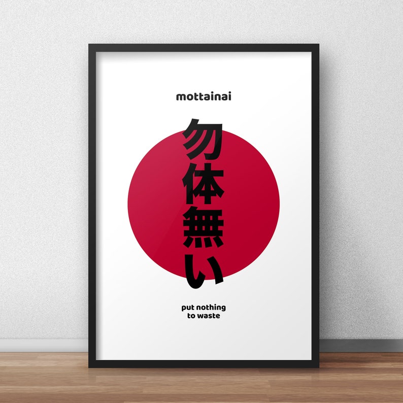 Concepto japonés 'Mottainai': no desperdiciar nada - Etsy México