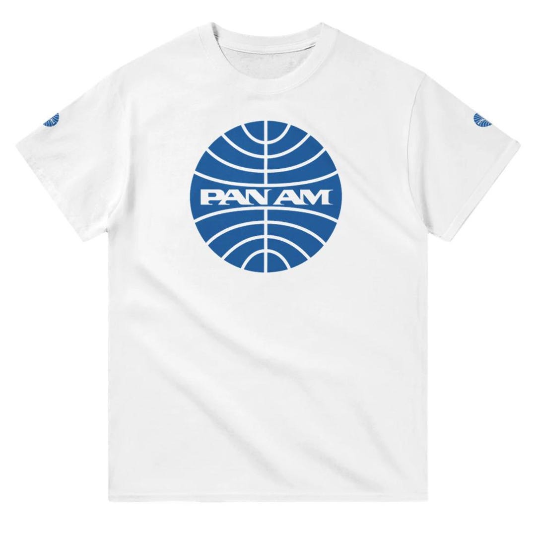 T-shirt Vintage Panam Logo - Etsy