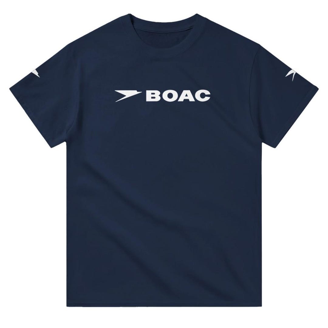 T-shirt Vintage BOAC Logo - Etsy