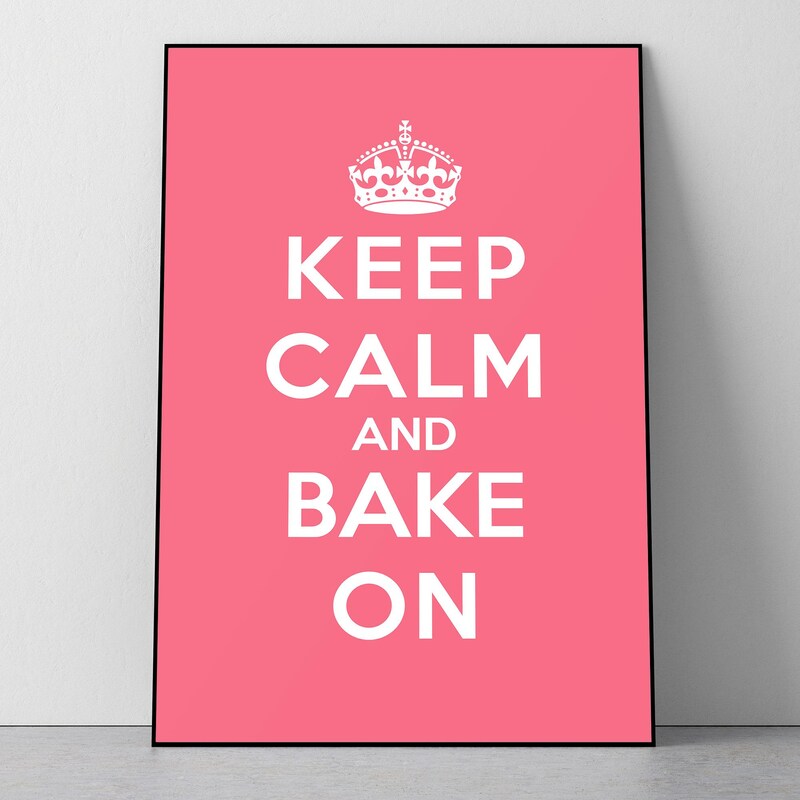 Keep Calm Bake On - Etsy