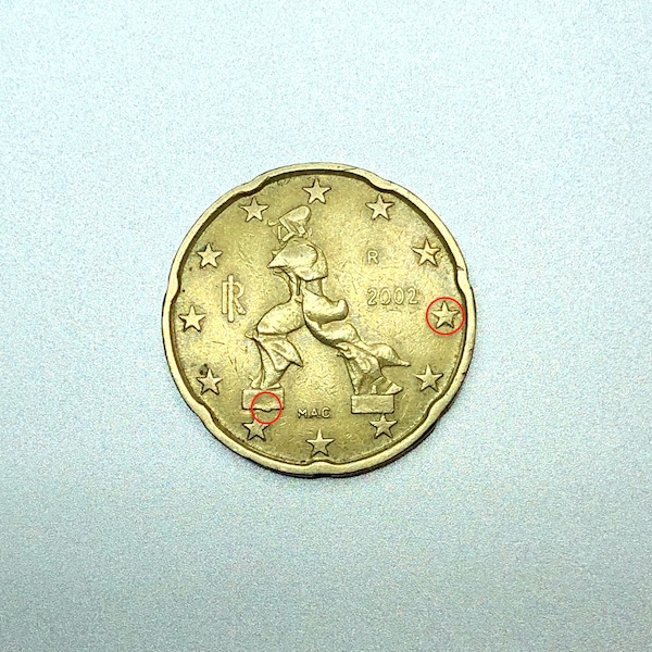 20 Euro Cent 2002 - Etsy